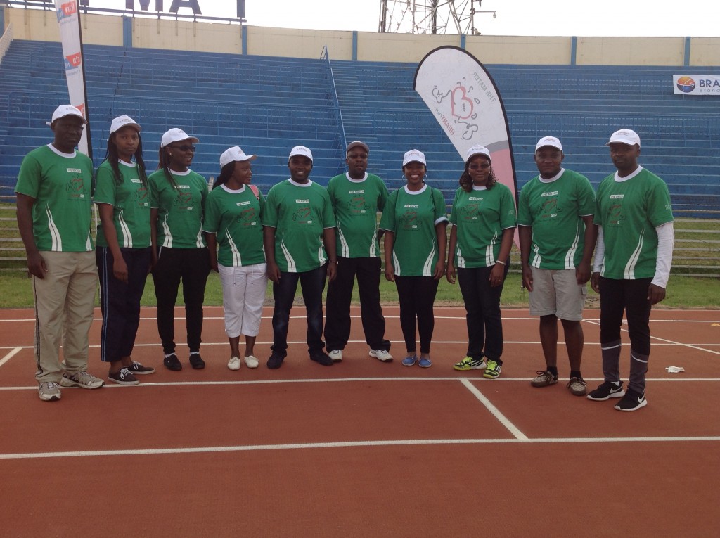 Mater Heart Run Waumini Team Pose Nyayo Stadium - Waumini Insurance ...